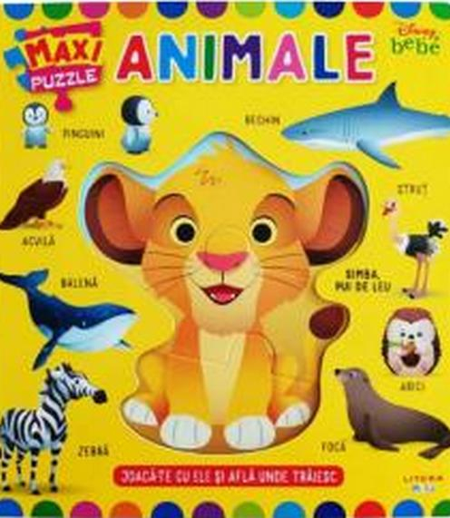 DISNEY BEBE. ANIMALE. Maxi rebus